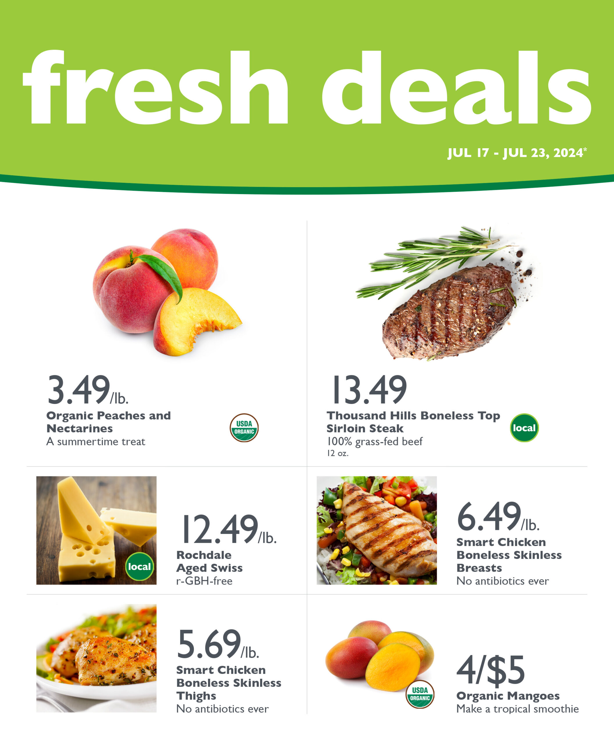 Fresh Deals - Whole Foods Co-op
